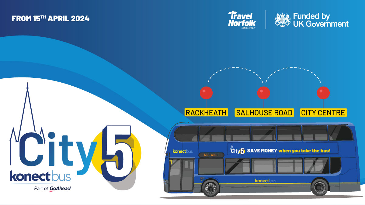 Konectbus City 5 Route! - konectbus