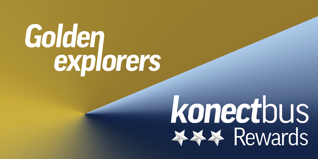 Golden Explorer Rewards - konectbus