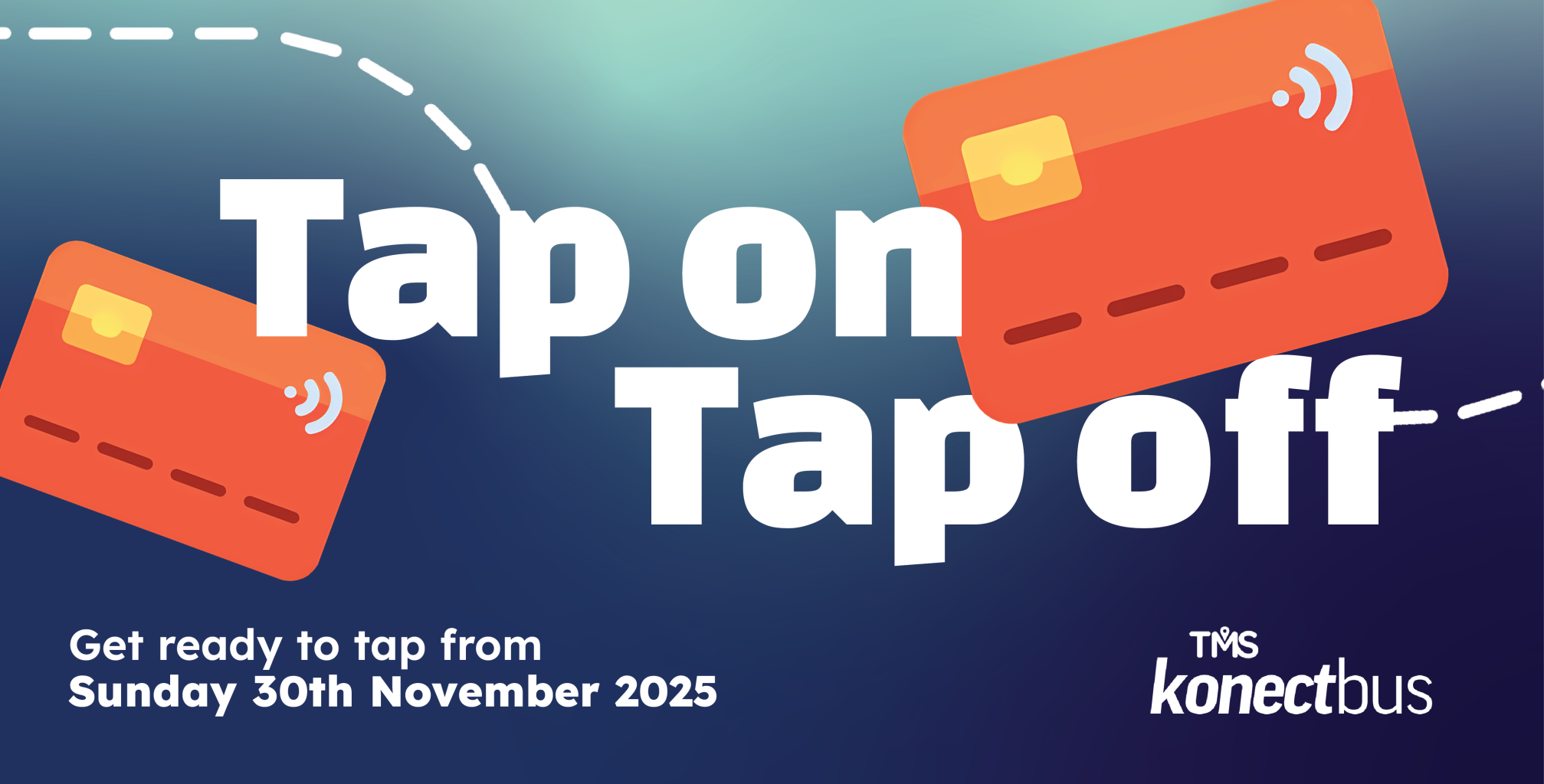 Tap on, Tap off - konectbus