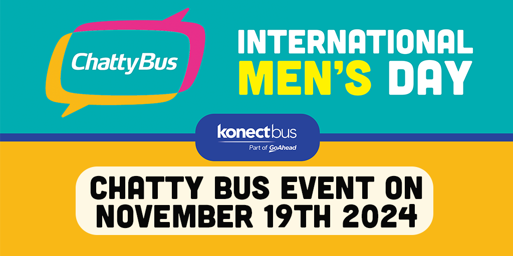 Konectbus team hosts Chatty Bus Event for International Men's Day ...