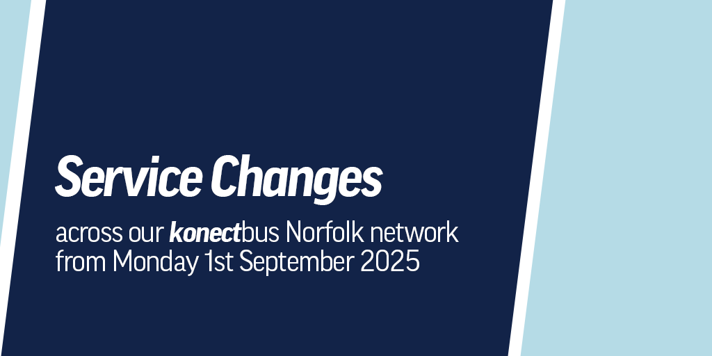 Service Changes from 1st September 2025 - konectbus